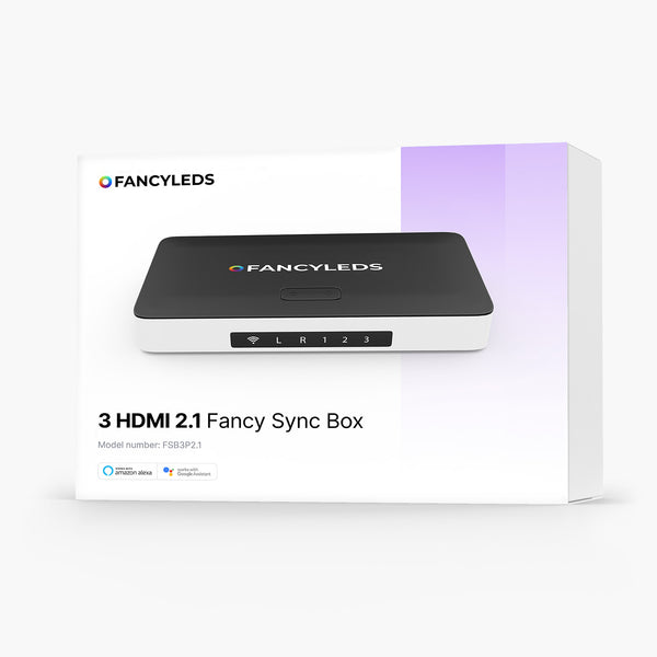 Fancyleds | HDMI Sync Box & Synced Ambient Backlighting
