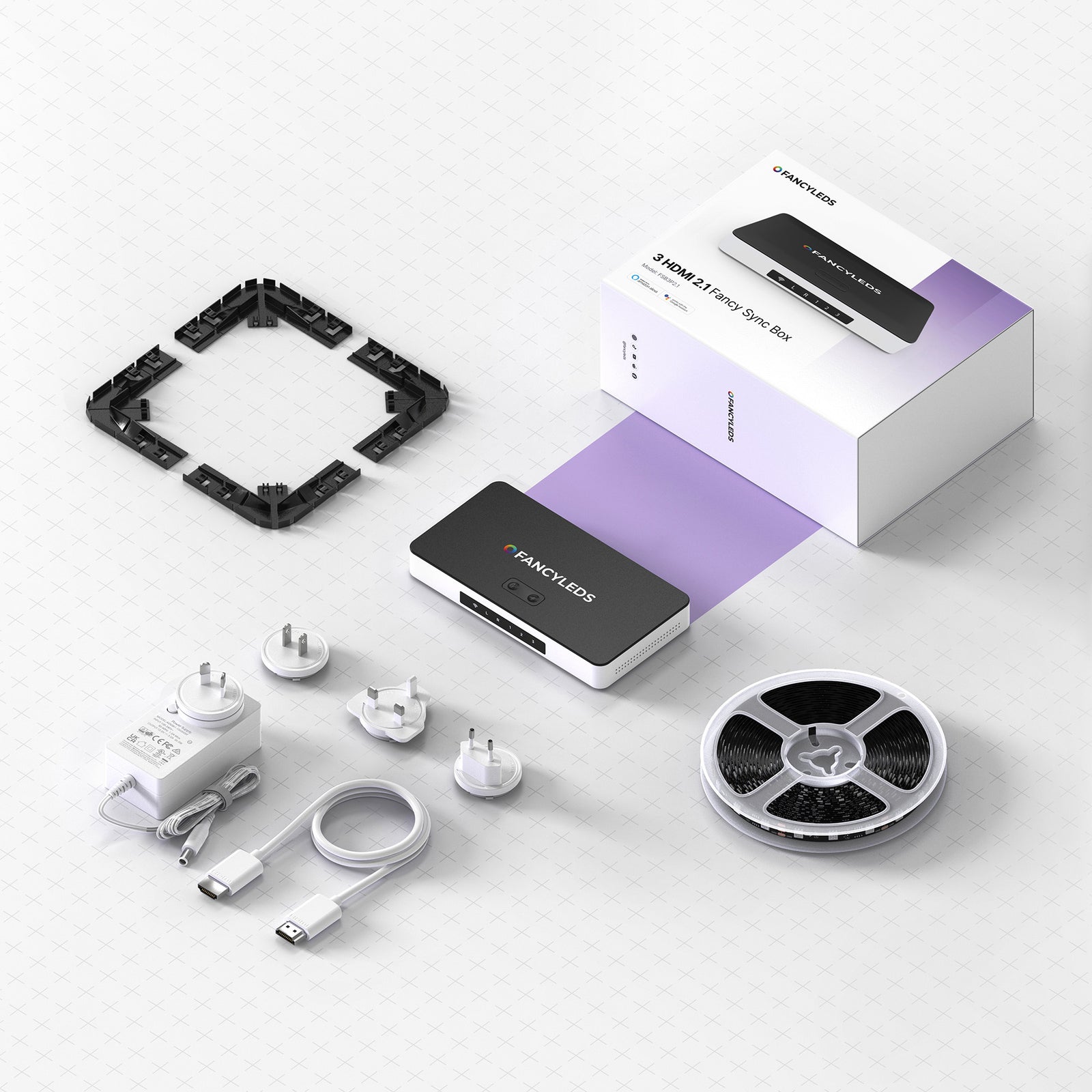 Fancyleds | HDMI Sync Box & Synced Ambient Backlighting